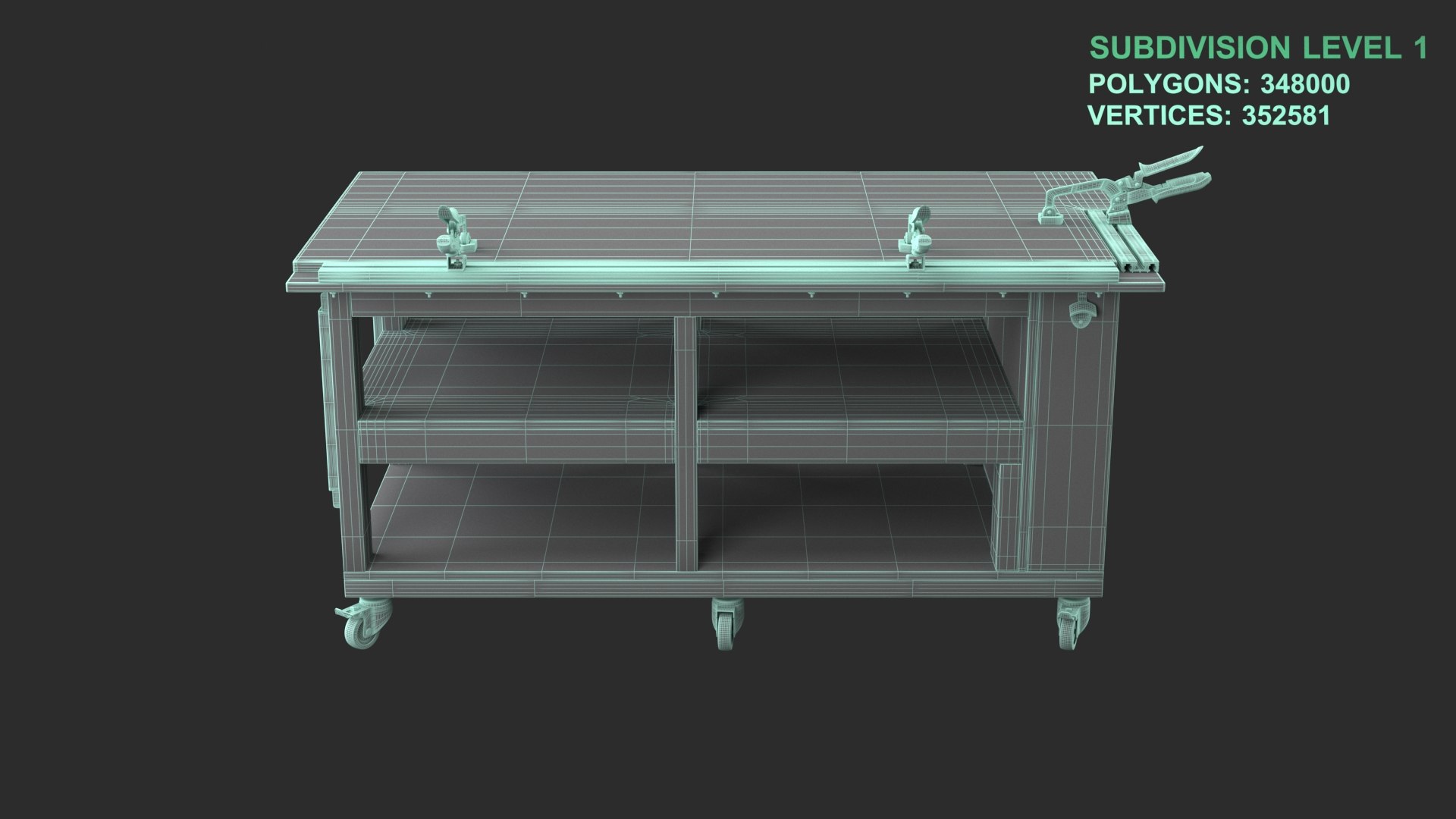 Workbench 3D Model - TurboSquid 2312424