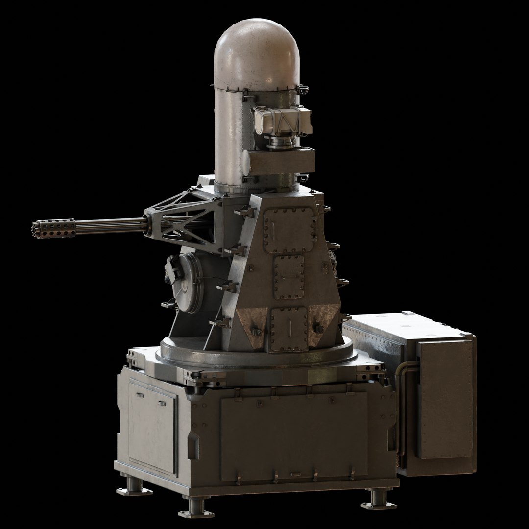 3D Phalanx CIWS - TurboSquid 1889041