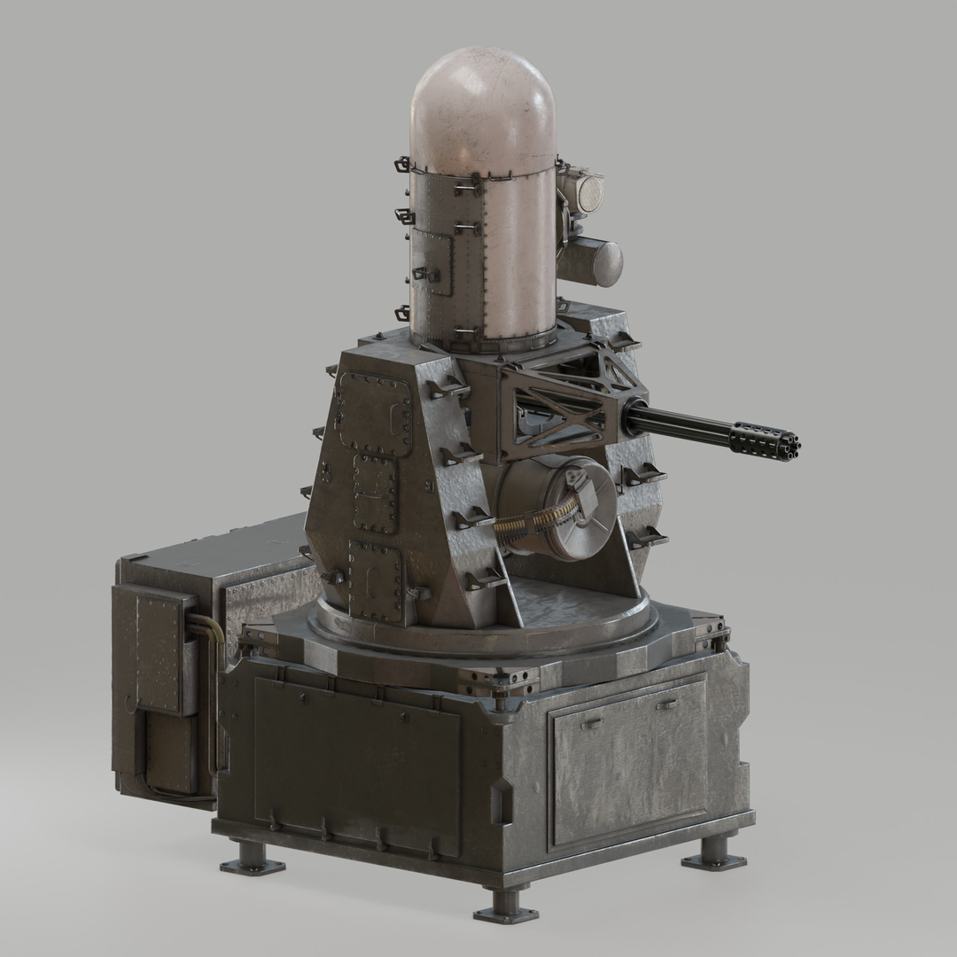 3D Phalanx CIWS - TurboSquid 1889041