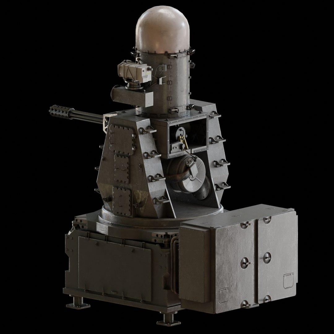 3D Phalanx CIWS - TurboSquid 1889041