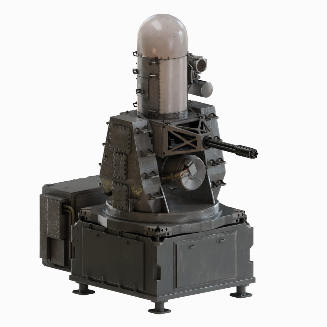 3D Phalanx CIWS - TurboSquid 1889041