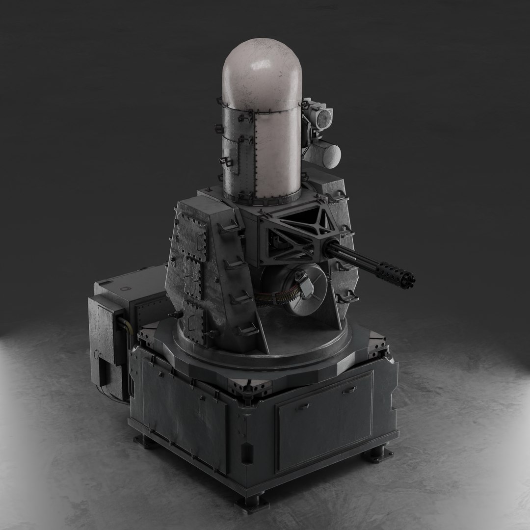 3D Phalanx CIWS - TurboSquid 1889041
