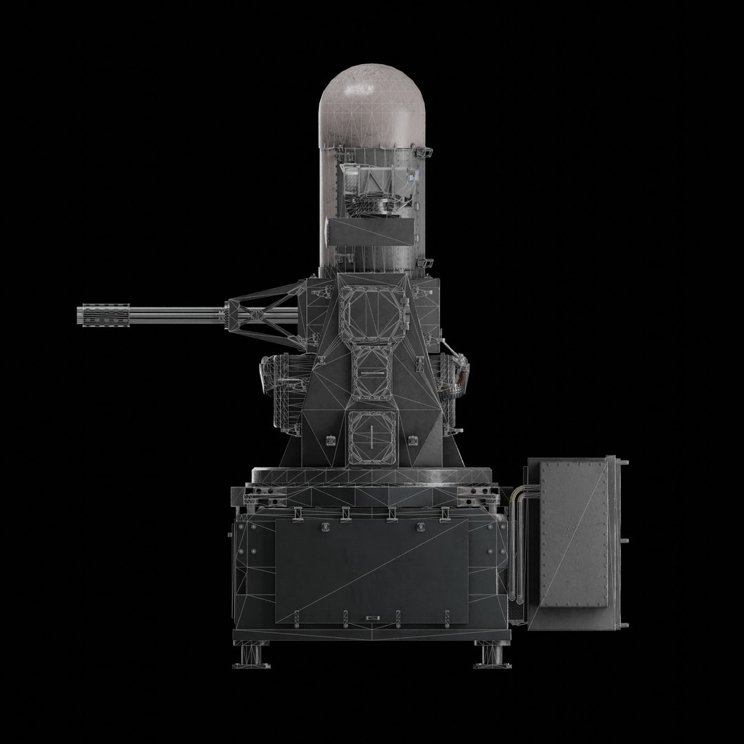 3D Phalanx CIWS - TurboSquid 1889041