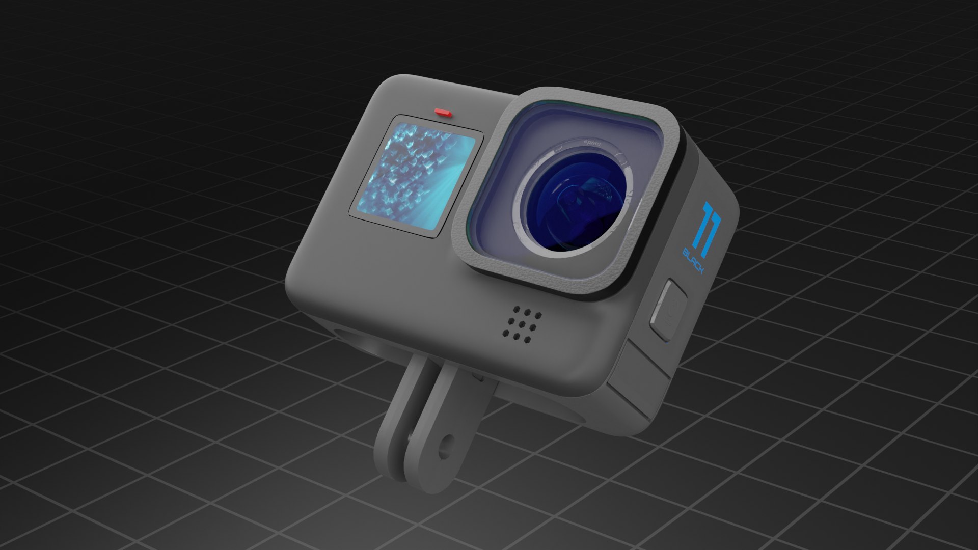 3D Custom FPV Drone GoPro 11 Vanover Vannystyle 5 SpeedyBee F405 Model ...