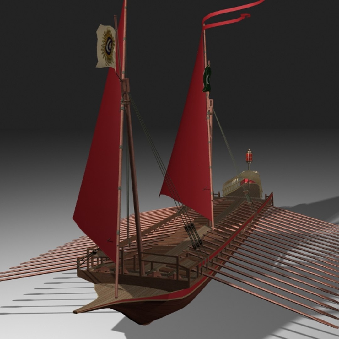Turkish Galley 3d 3ds