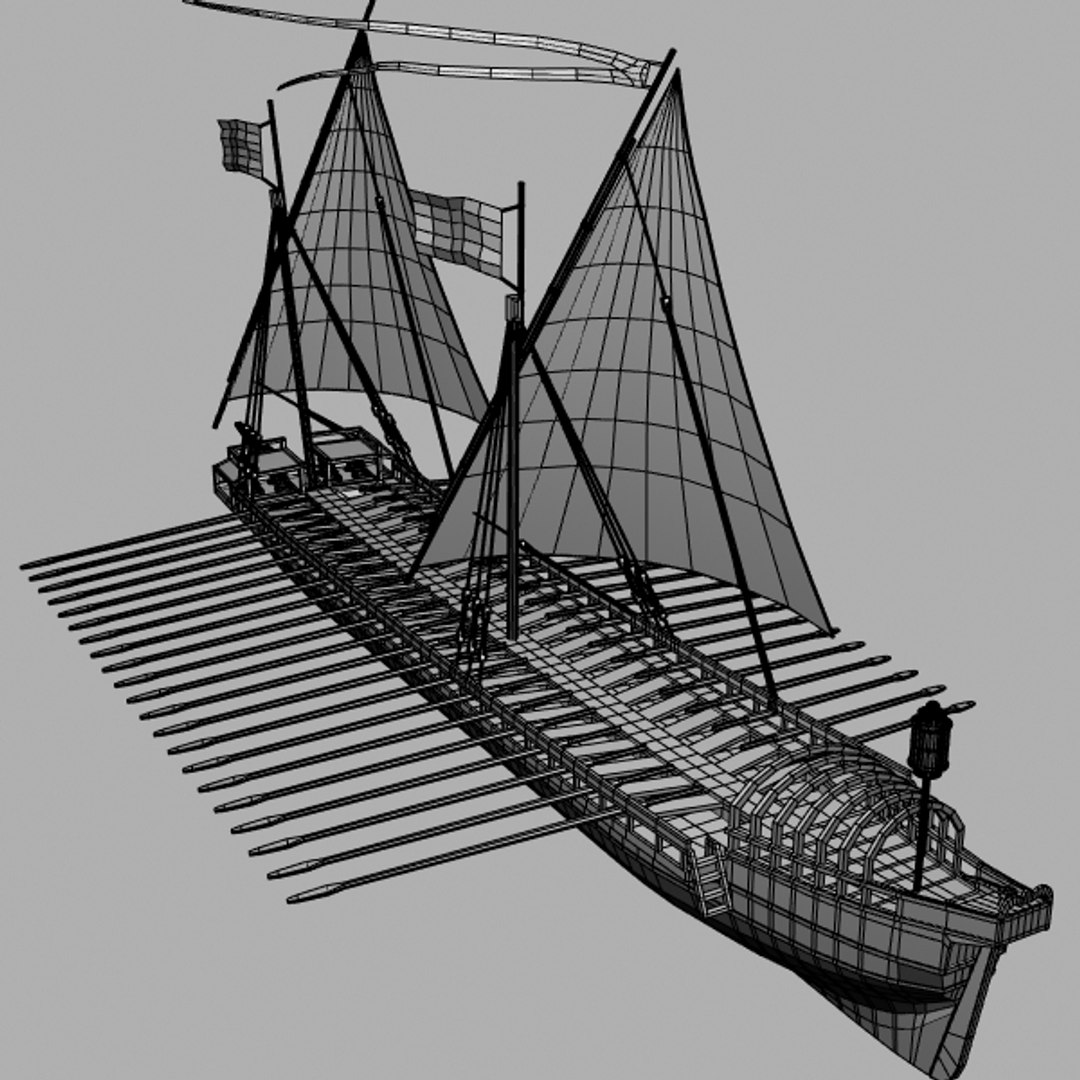 Turkish Galley 3d 3ds