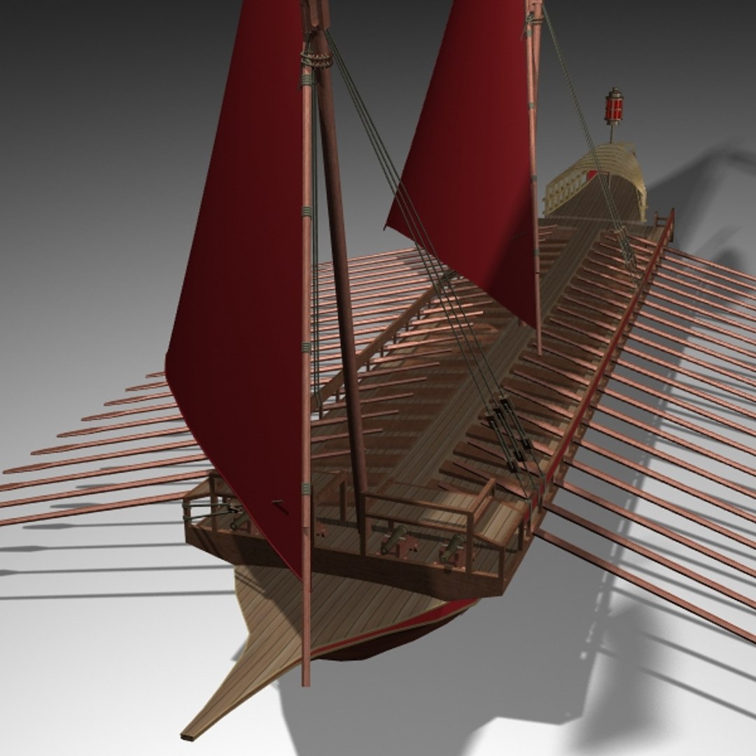 Turkish Galley 3d 3ds