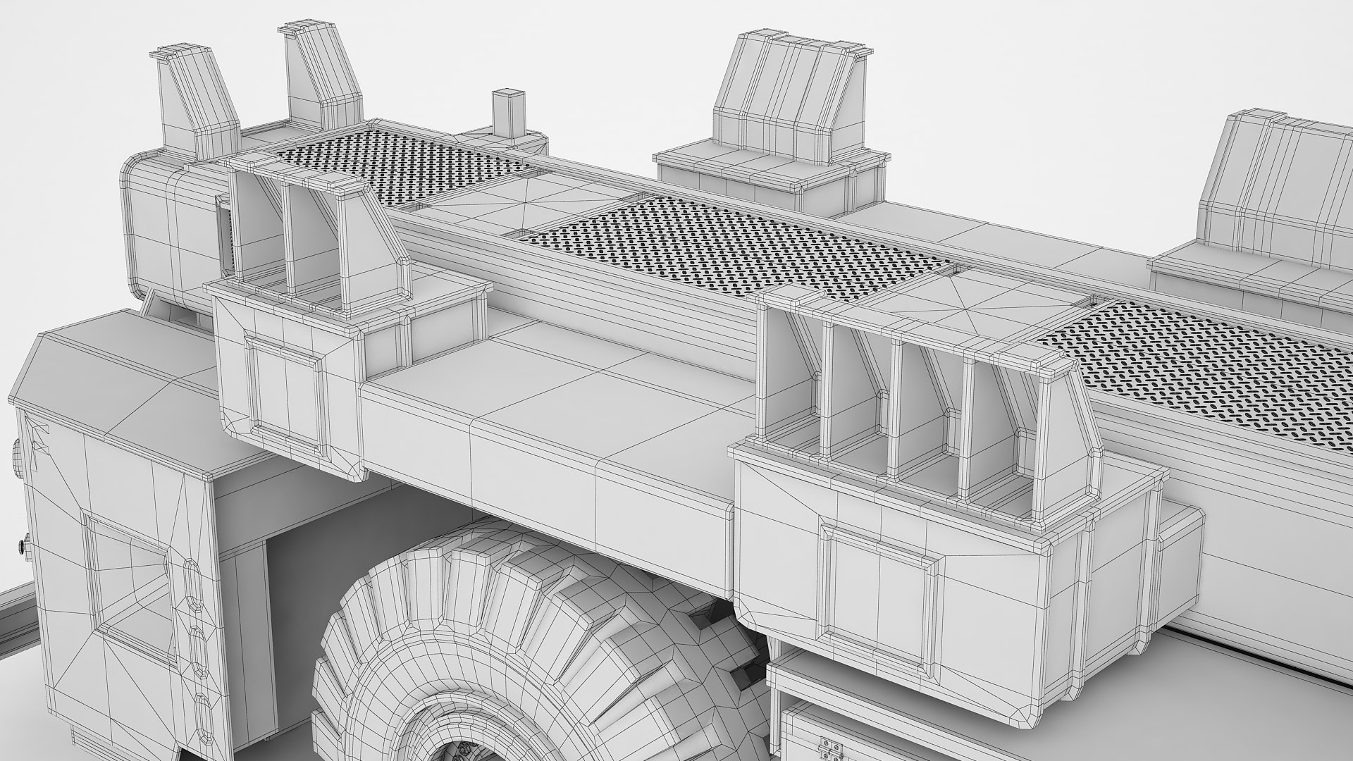 Self Drive Loader Platform 02 3D - TurboSquid 1778025