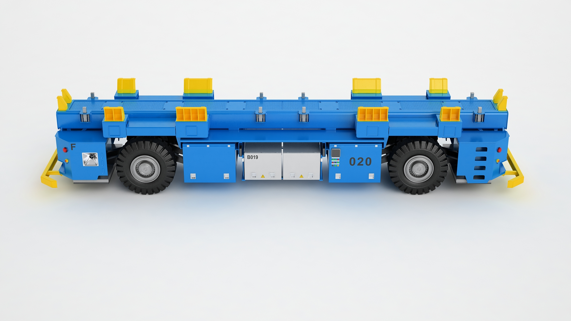 Self Drive Loader Platform 02 3D - TurboSquid 1778025