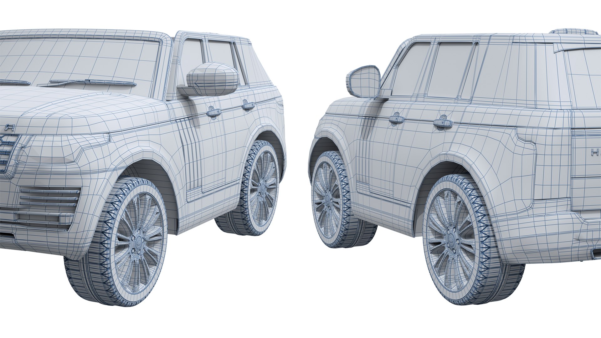Land Rover Range Rover HSE Electrical Car 3D Model - TurboSquid 2033810
