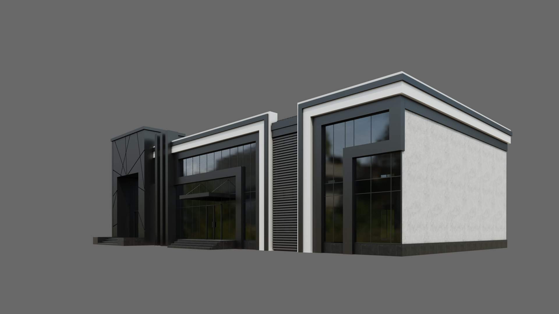 3D Office Building model - TurboSquid 2029046