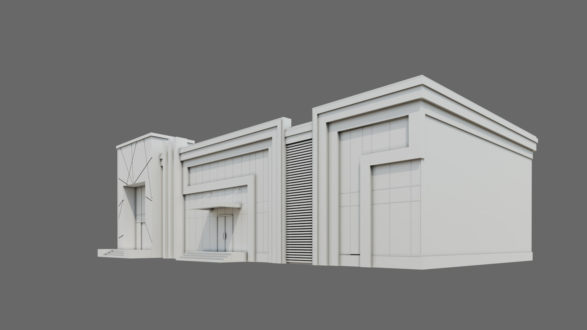 3D Office Building model - TurboSquid 2029046