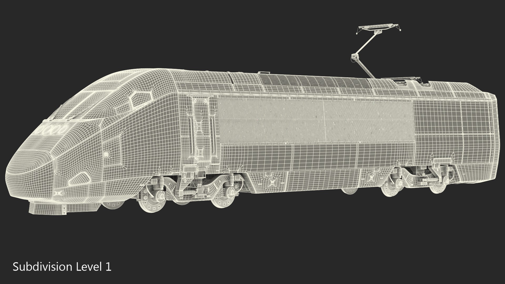 3D amtrak acela express locomotive - TurboSquid 1447335