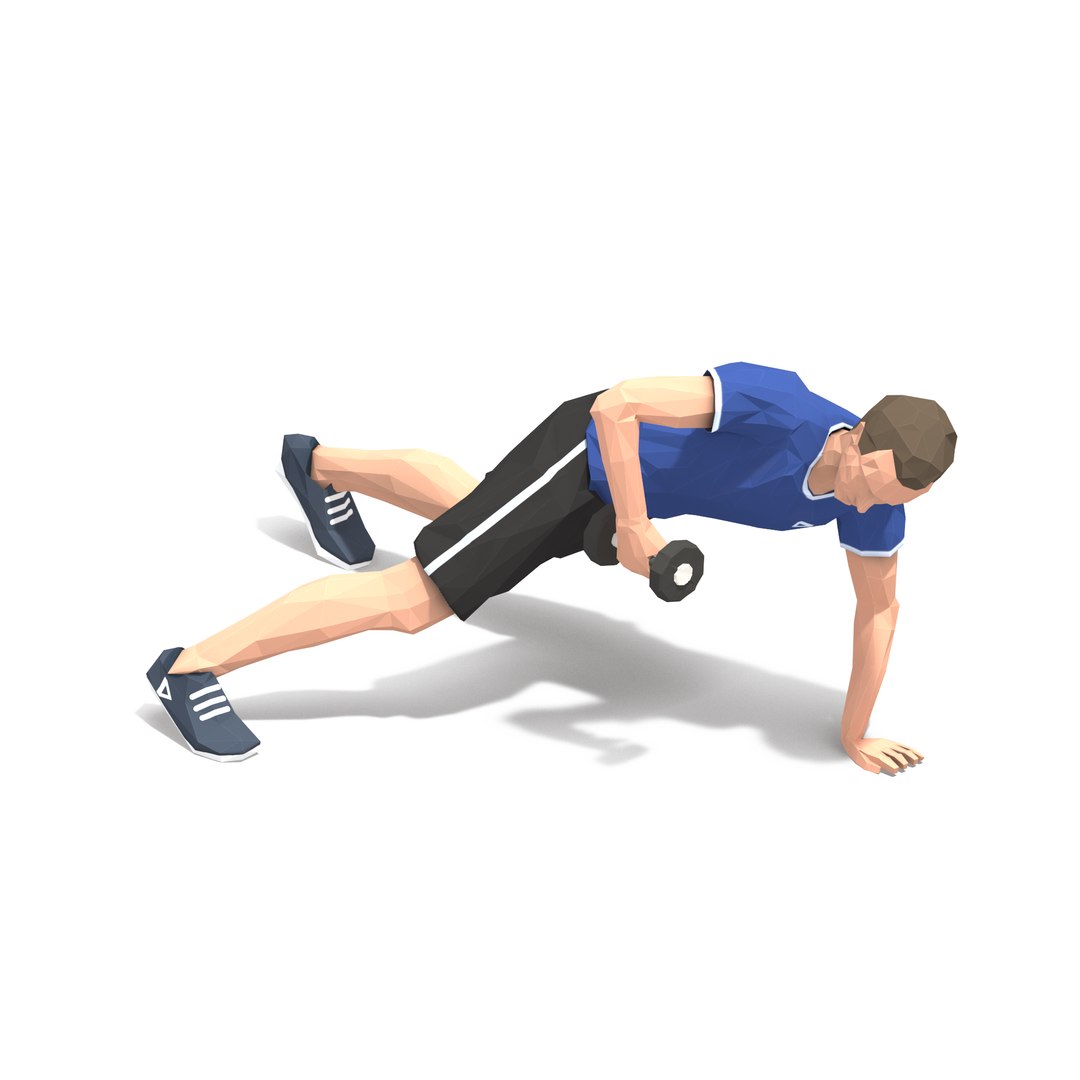 3D Animations Exercise Man Model - TurboSquid 1706165