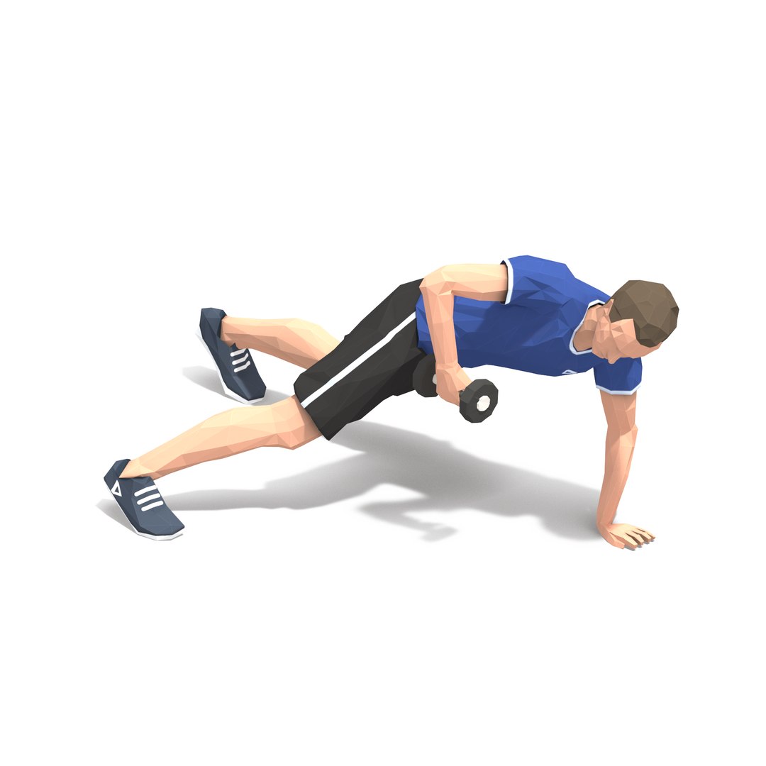 3D Animations Exercise Man Model - TurboSquid 1706165