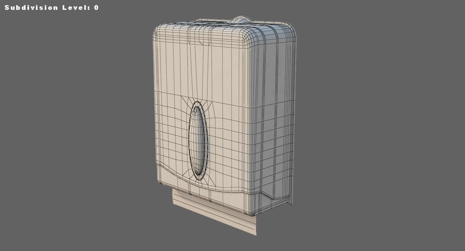 Paper Towel Dispenser 3D Model - TurboSquid 1193277