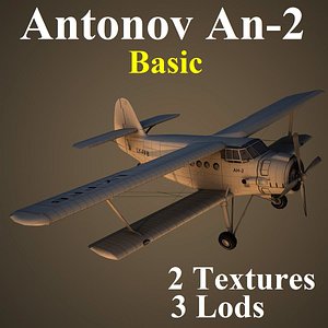 antonov basic 3d model