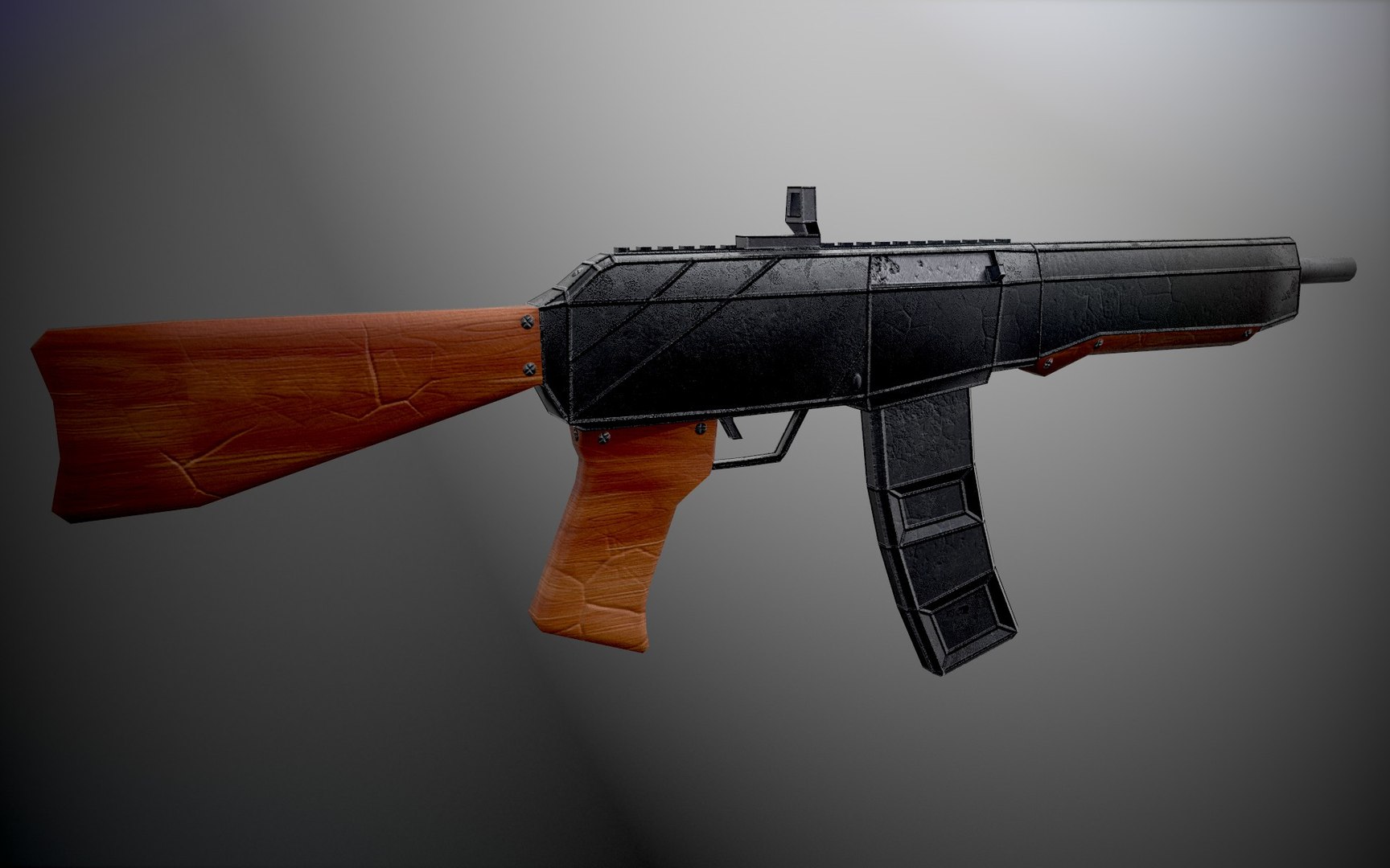 3D Assault Rifle - TurboSquid 1523279