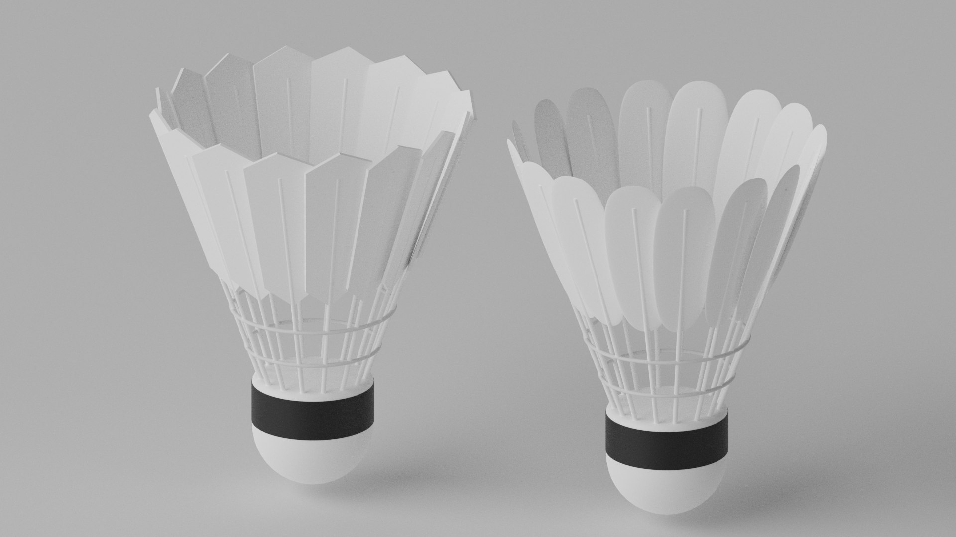 Cartoon Badminton Shuttlecock 3D Model - TurboSquid 2230324