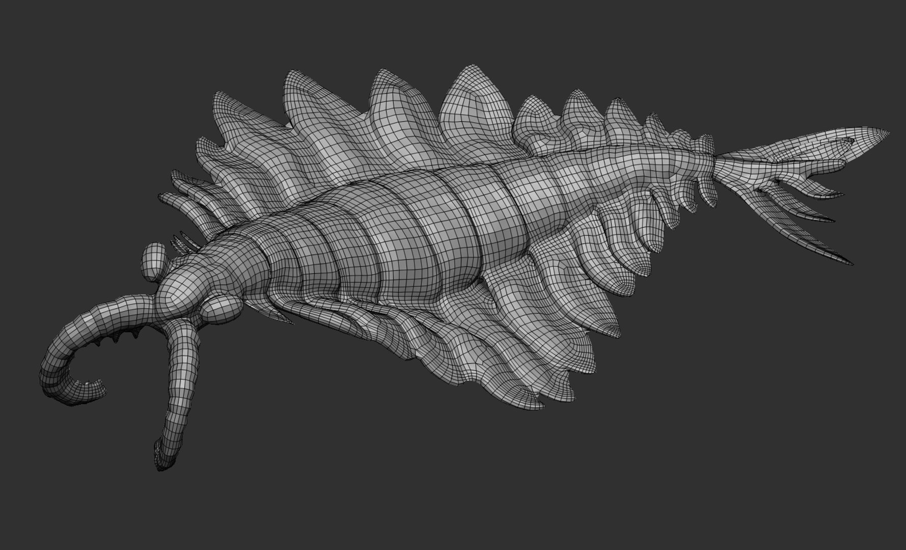 Anomalocaris Canadensis 3D Model - TurboSquid 1867067