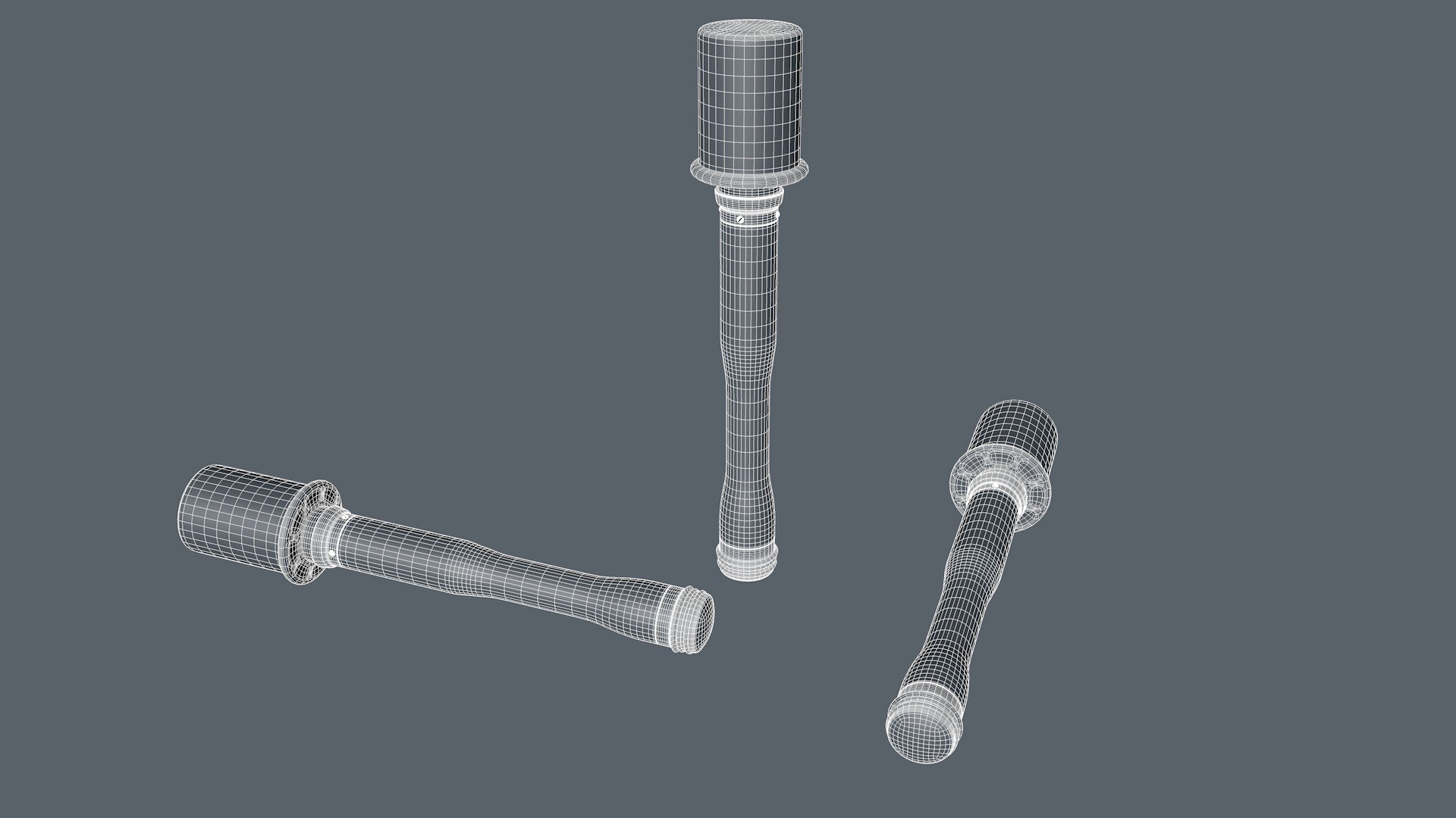 Stielhandgranate M-24 Grenade 3D Model - TurboSquid 2409695