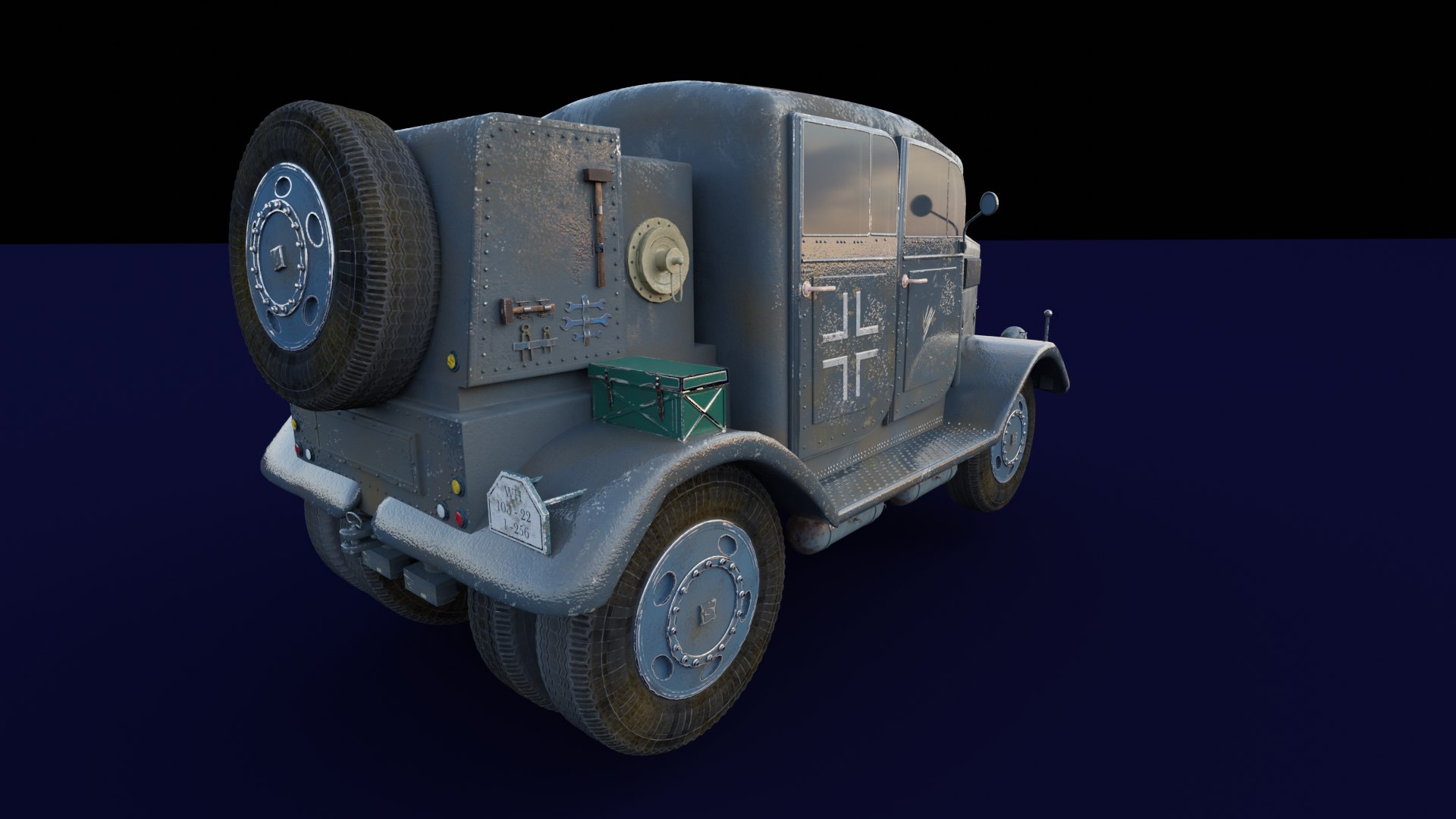 Opel Blitz V2 3D Model - TurboSquid 1710736