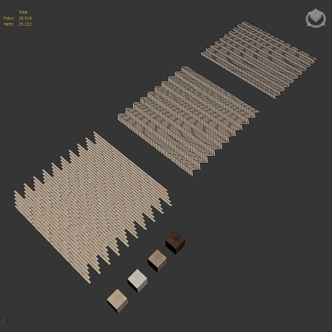 Wood Floor V02 3D Model - TurboSquid 1895259