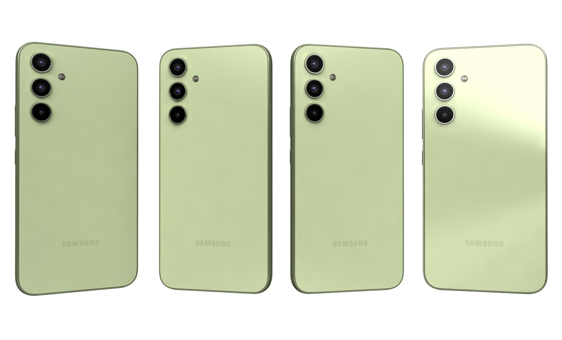 Samsung Galaxy A54 All Colors 3D - TurboSquid 2042714