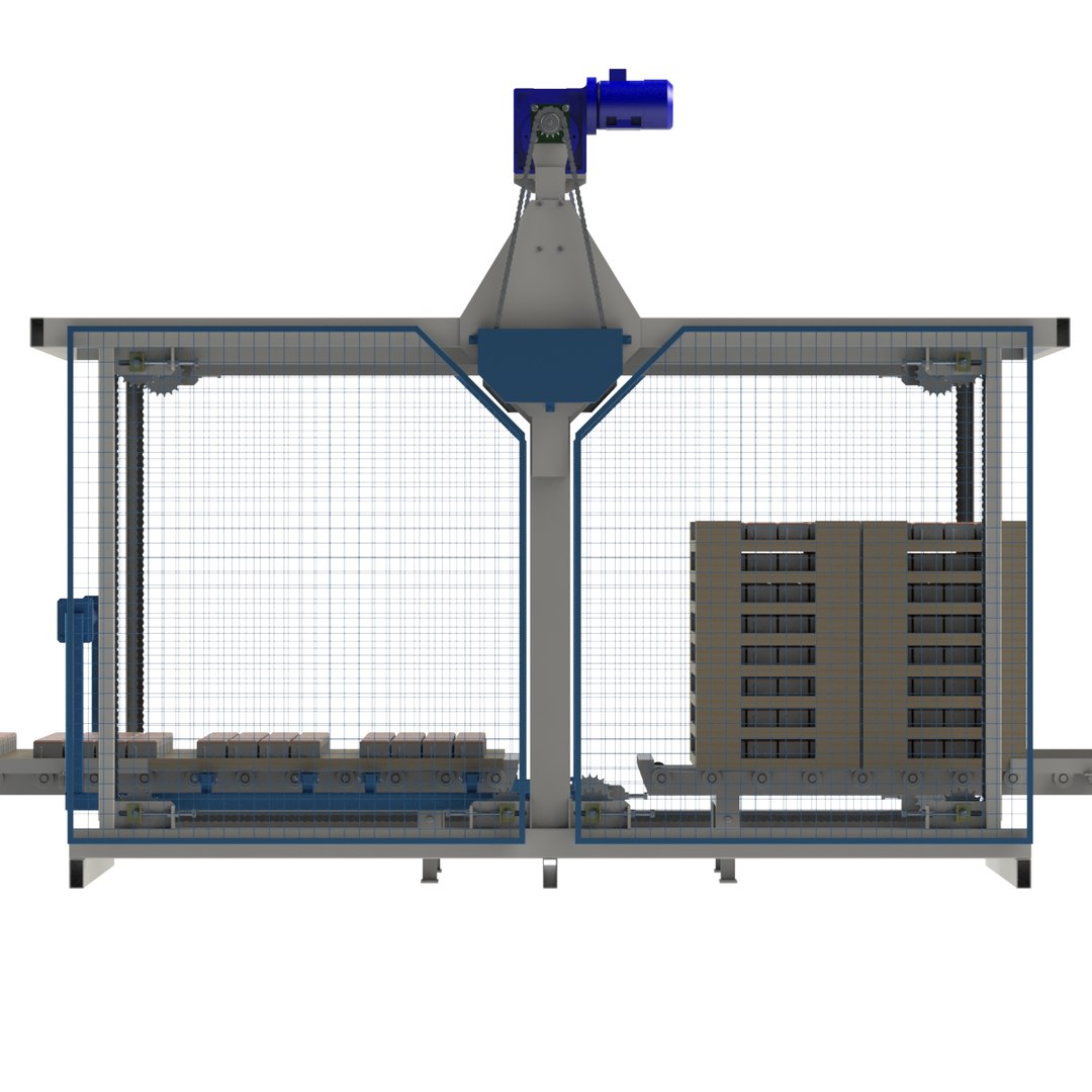 Pallet Stacker 3d Model