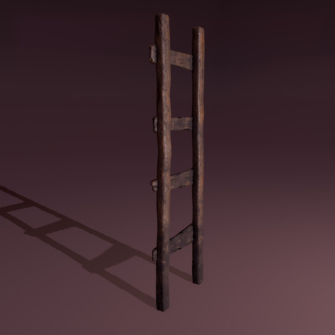 Old Dirty Ladder 3D Model - TurboSquid 1406584