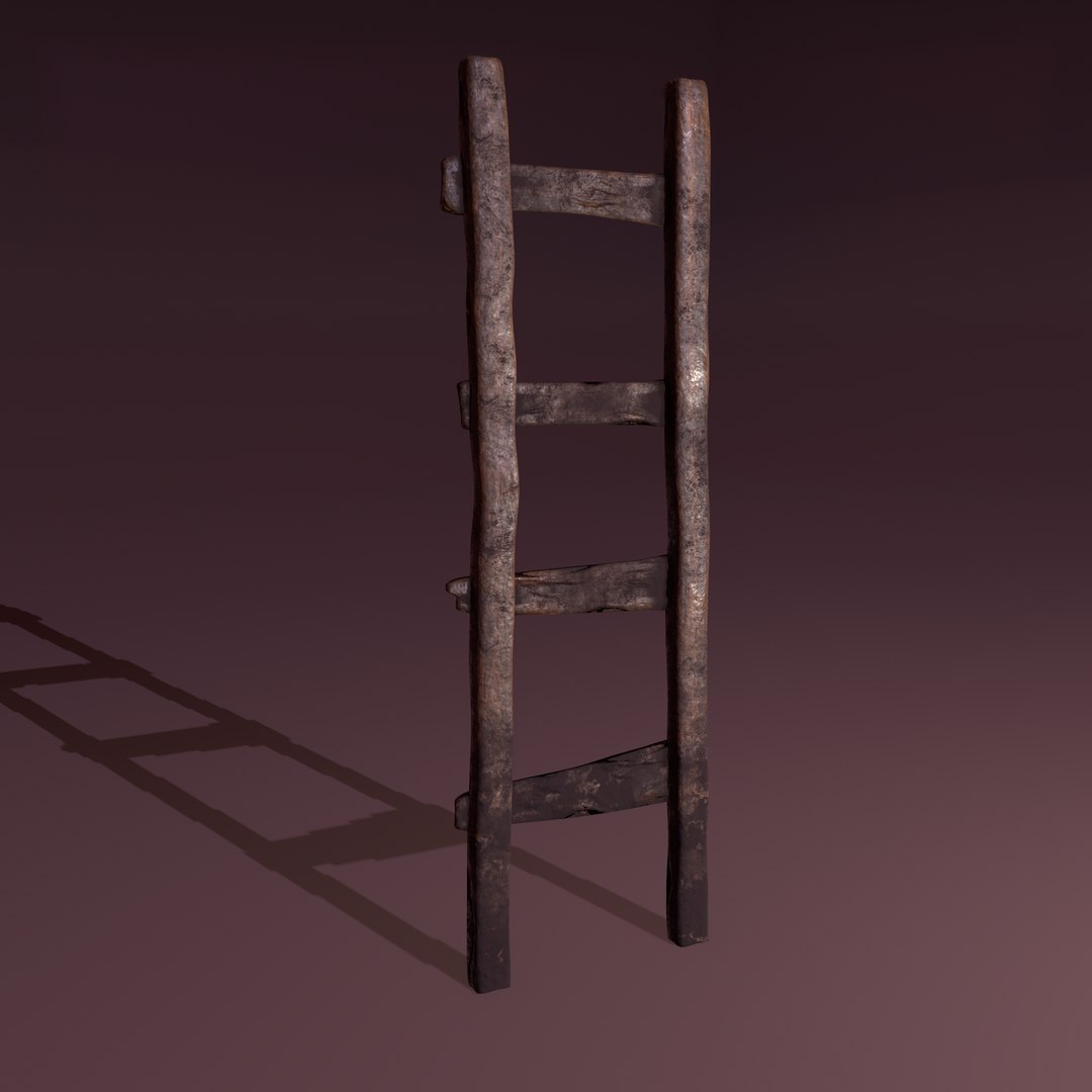 Old Dirty Ladder 3D Model - TurboSquid 1406584