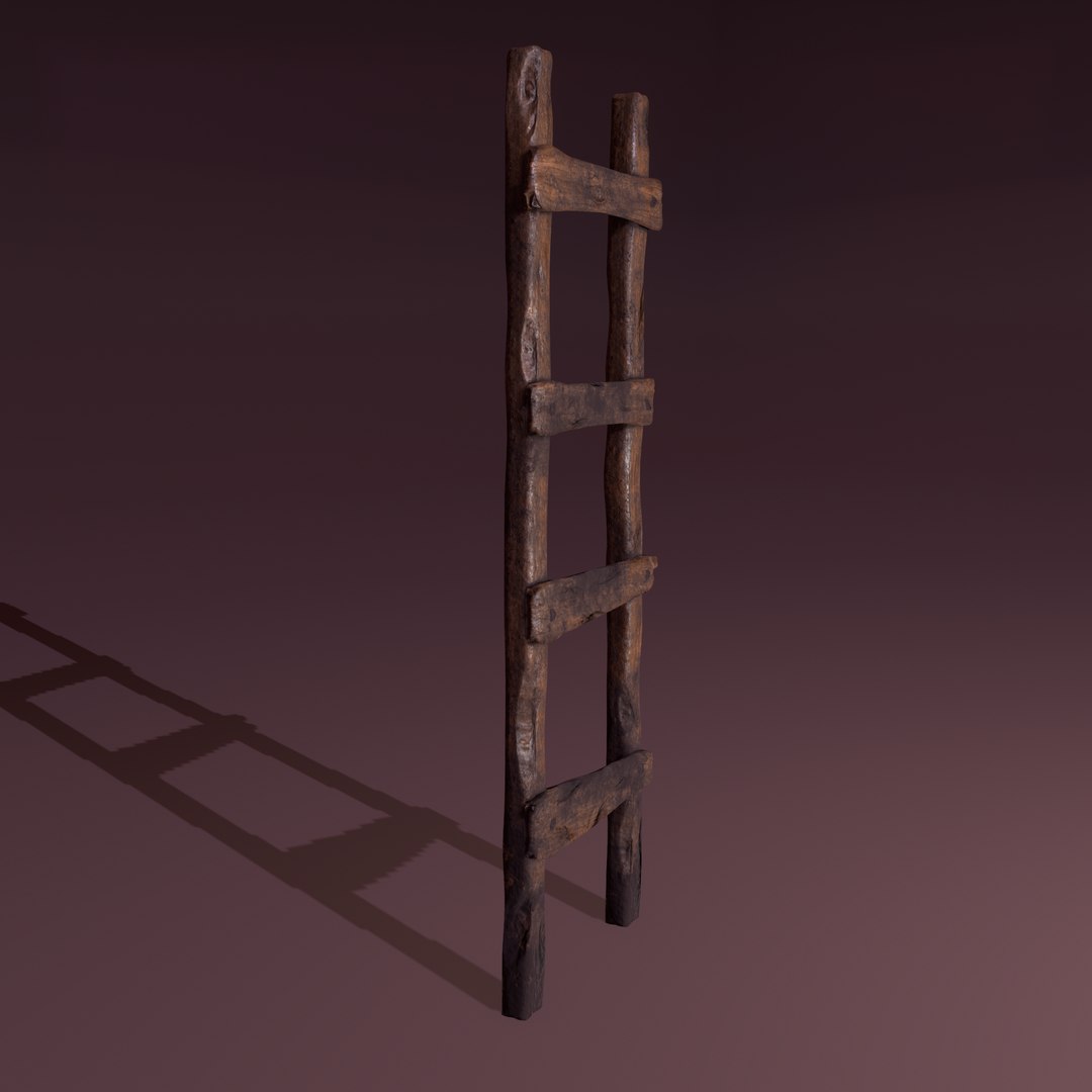 Old Dirty Ladder 3D Model - TurboSquid 1406584