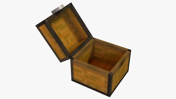 Minecraft-Truhe 3D-Modell - TurboSquid 1934273