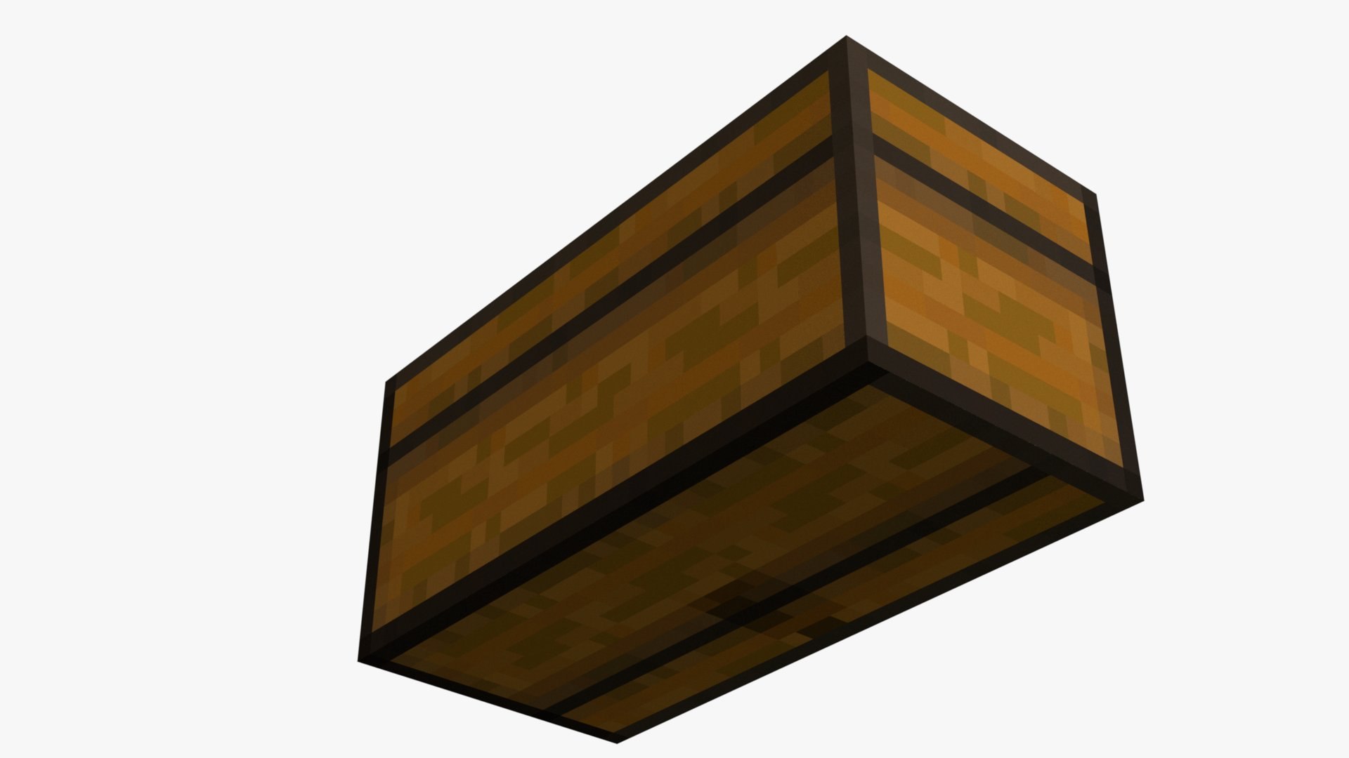 3D Minecraft Chest - TurboSquid 1934273