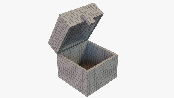 modelo 3d Minecraft Chest - TurboSquid 1934273