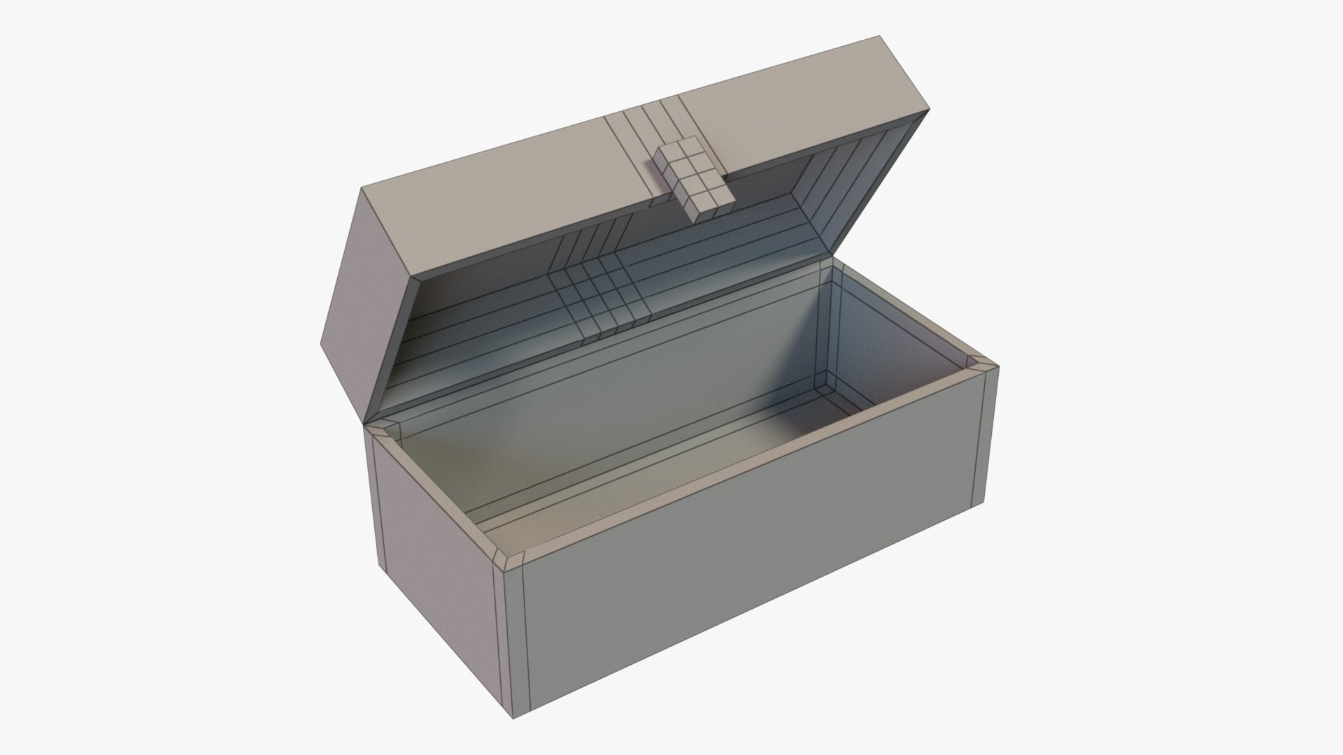 3D Minecraft Chest - TurboSquid 1934273