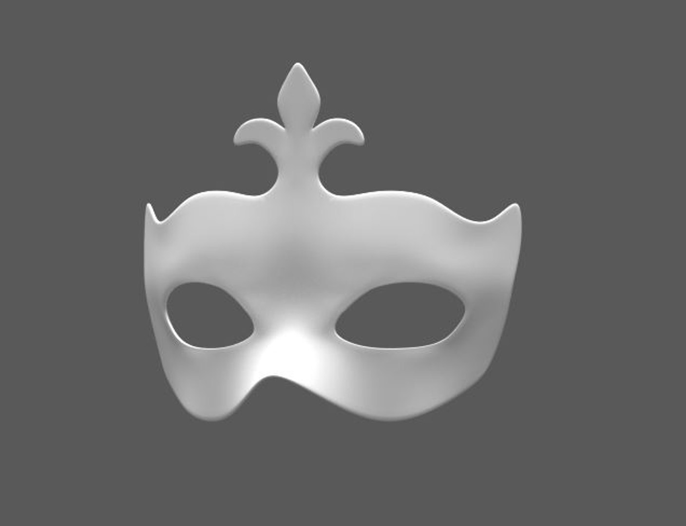 3d Model Mask Carnival