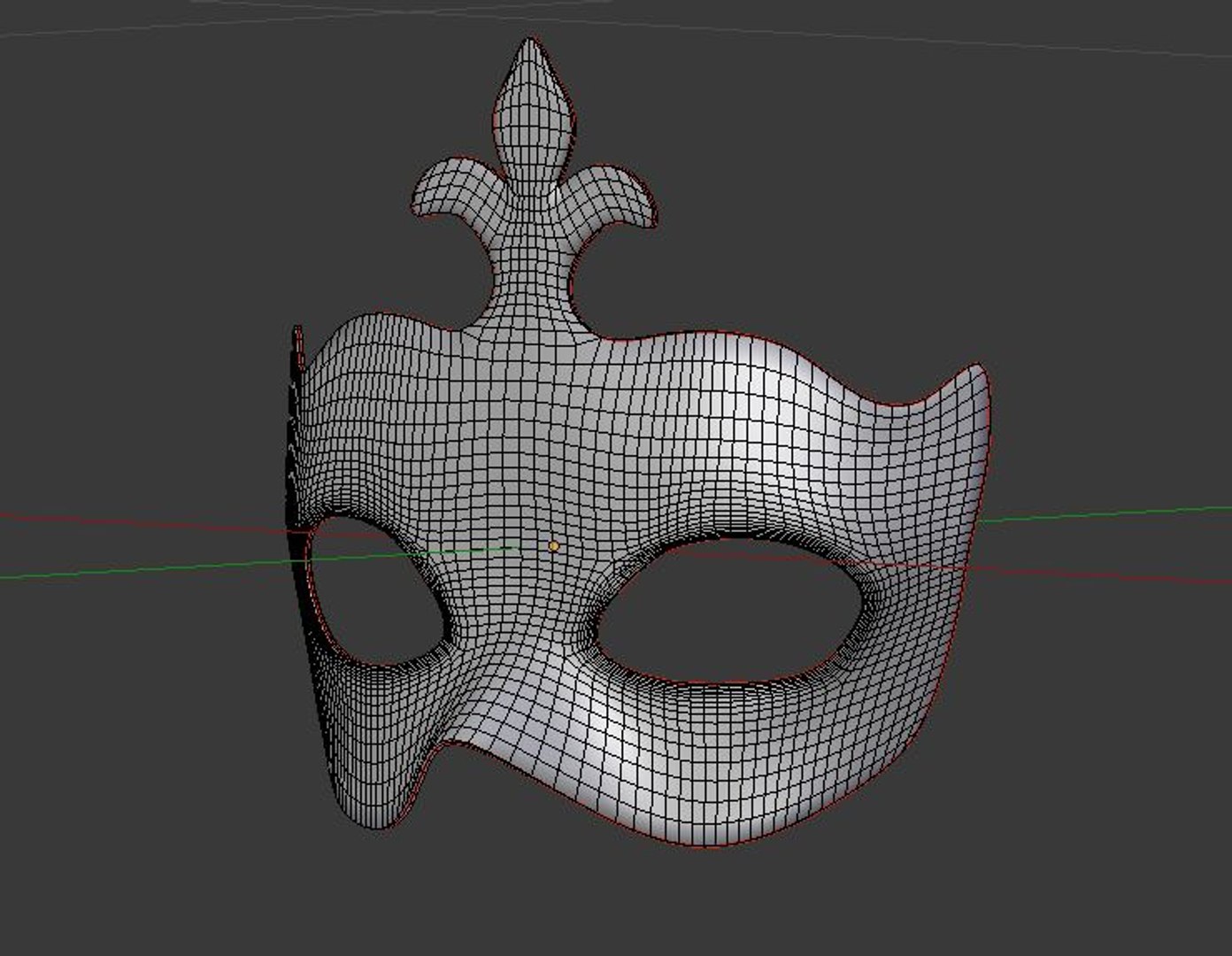 3d Model Mask Carnival