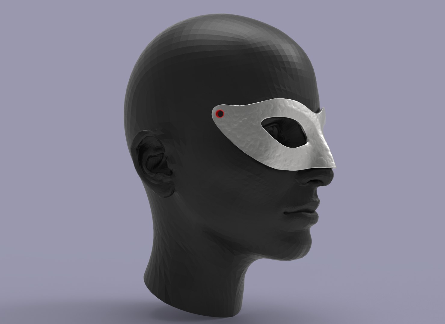 Carnival Mask 3D Model - TurboSquid 2085347