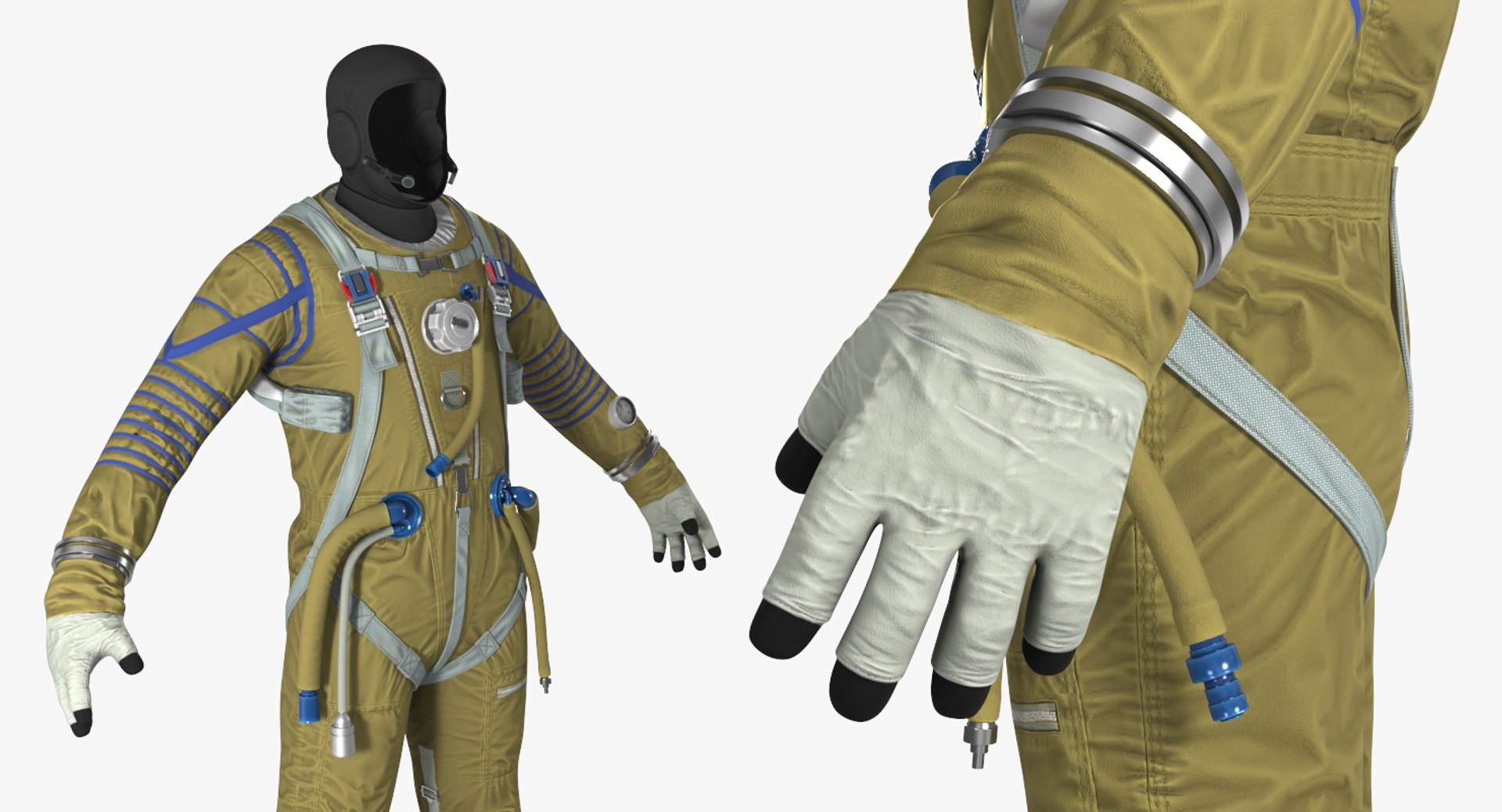 Ussr Space Suit Strizh 3D - TurboSquid 1171799