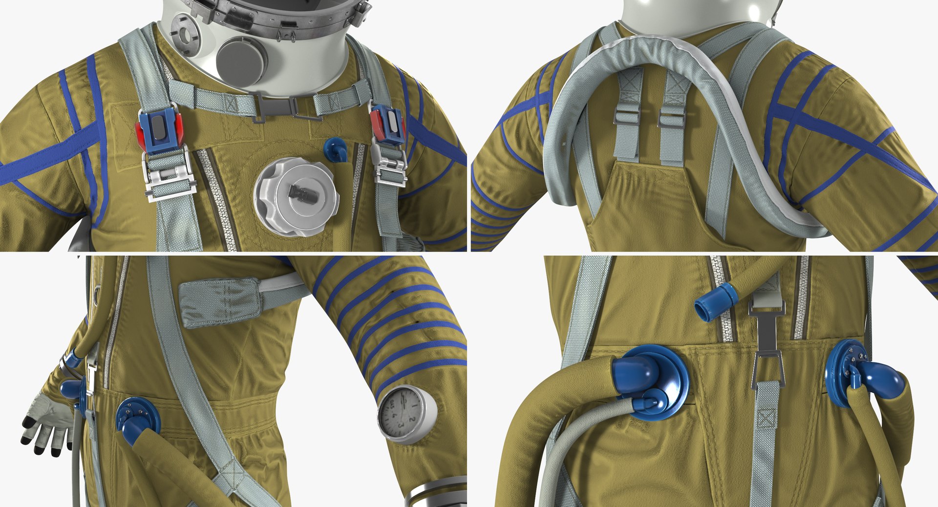 Ussr Space Suit Strizh 3D - TurboSquid 1171799