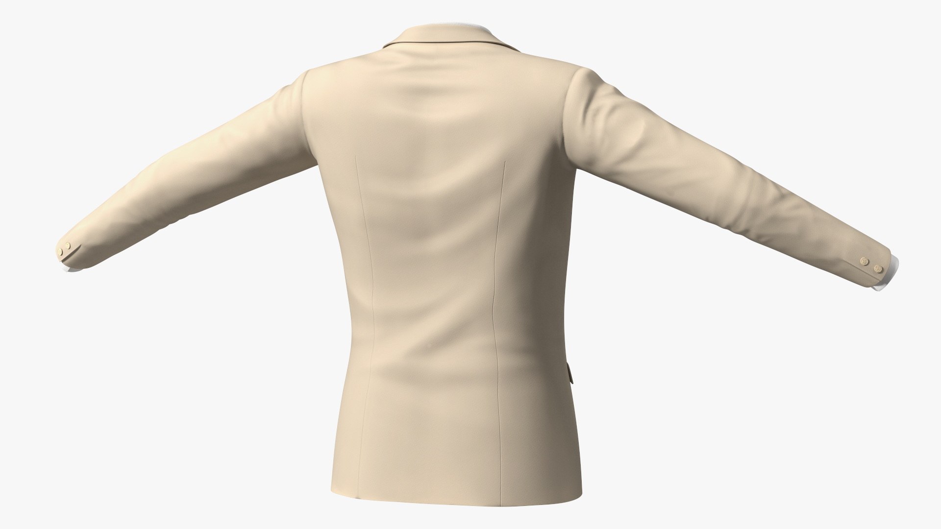 3D Mens Formal Blazer And Necktie - TurboSquid 2137036