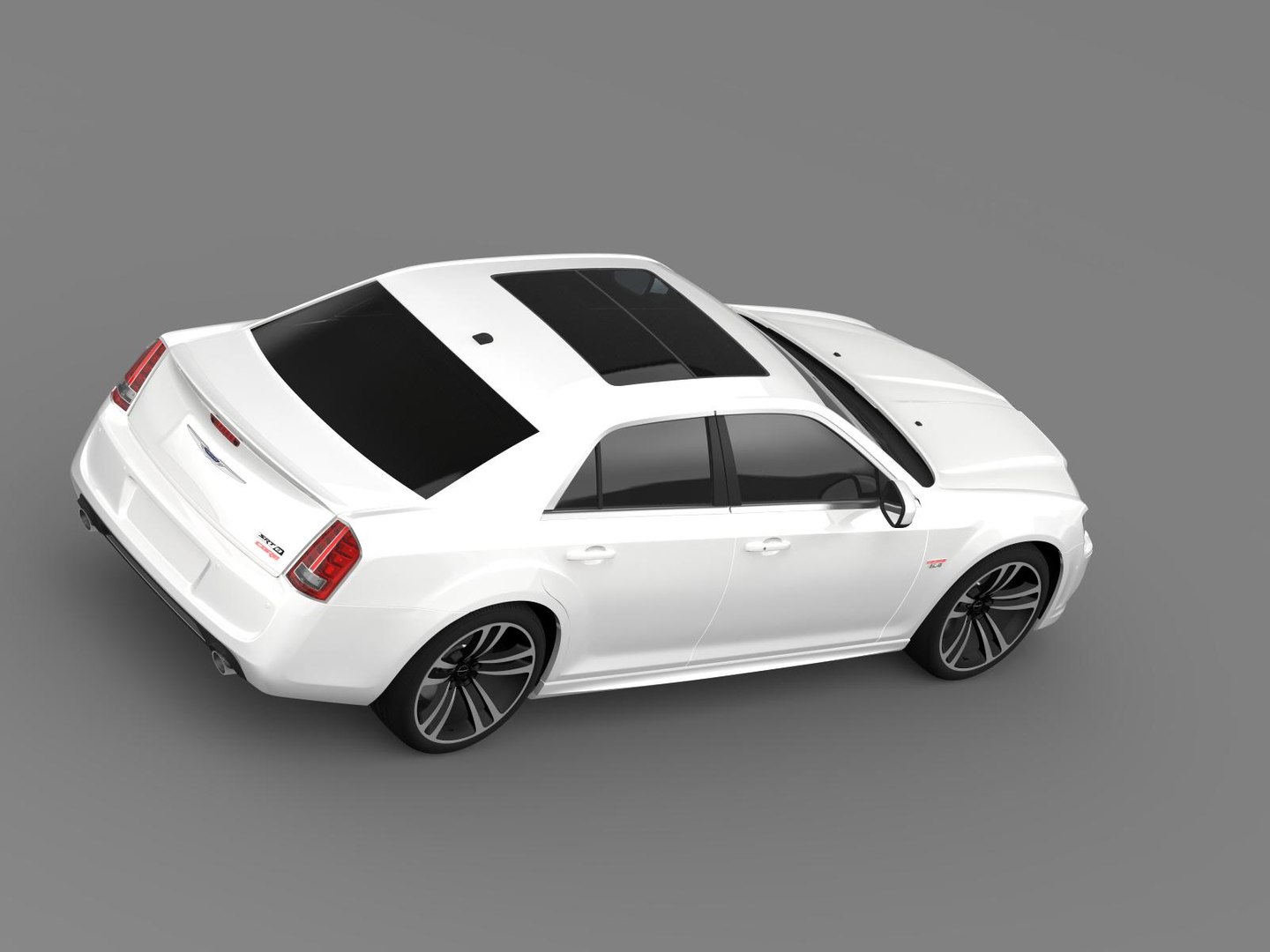 3d Model Chrysler 300 Srt8 Core