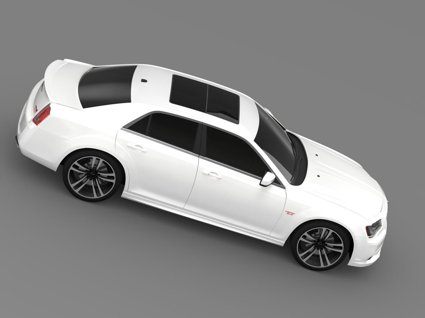 3d Model Chrysler 300 Srt8 Core