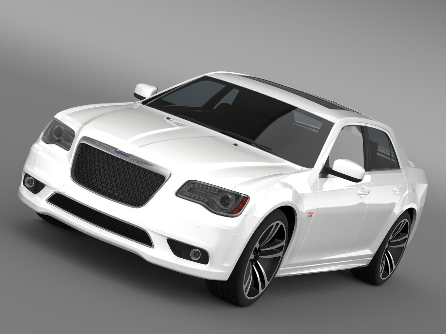 3d Model Chrysler 300 Srt8 Core