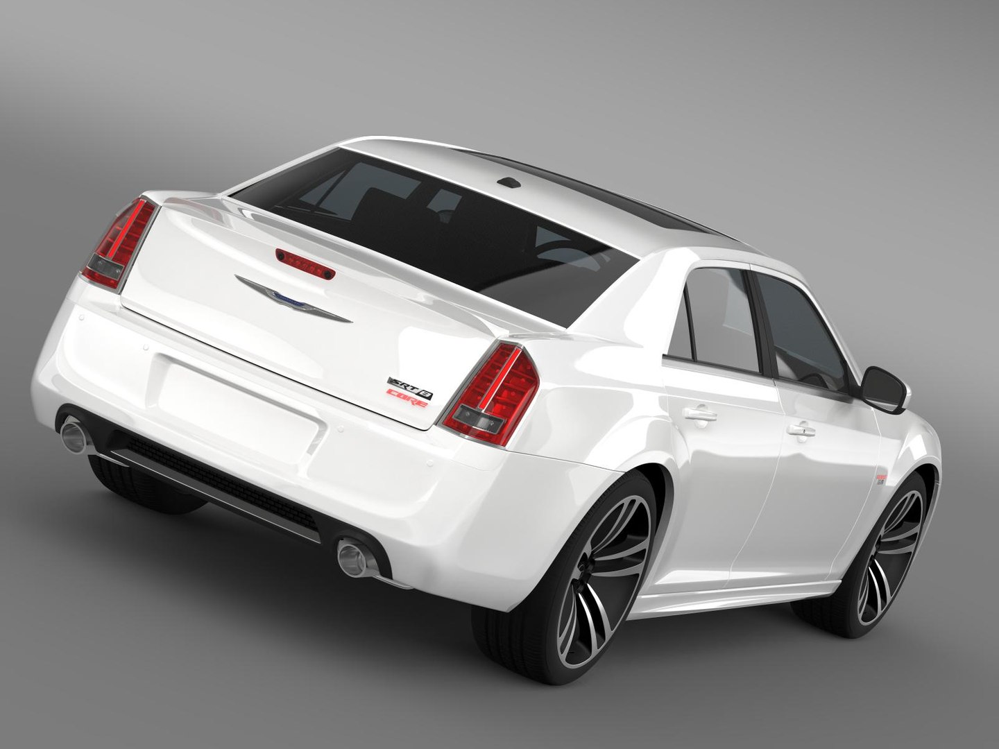 3d Model Chrysler 300 Srt8 Core