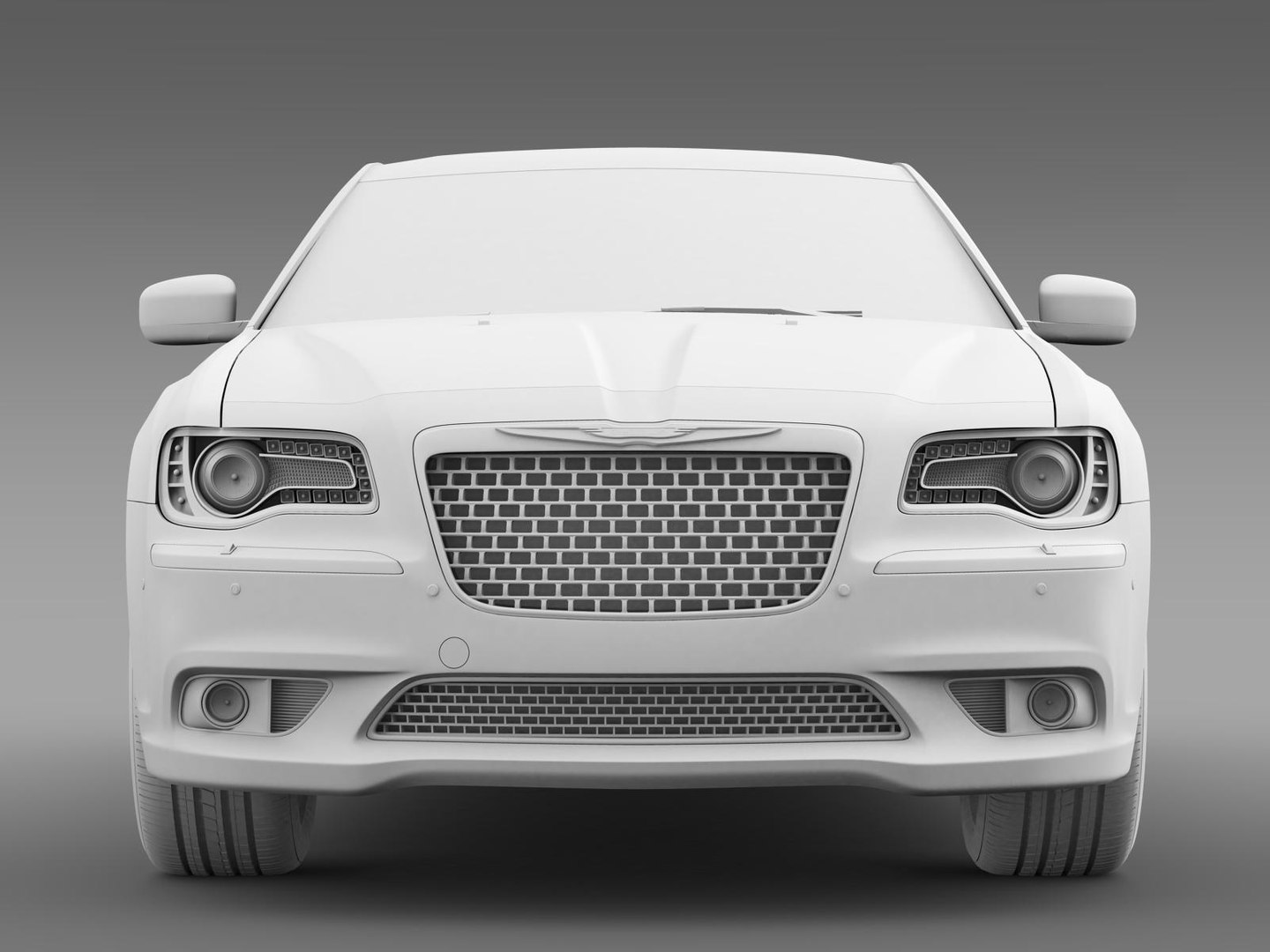 3d Model Chrysler 300 Srt8 Core