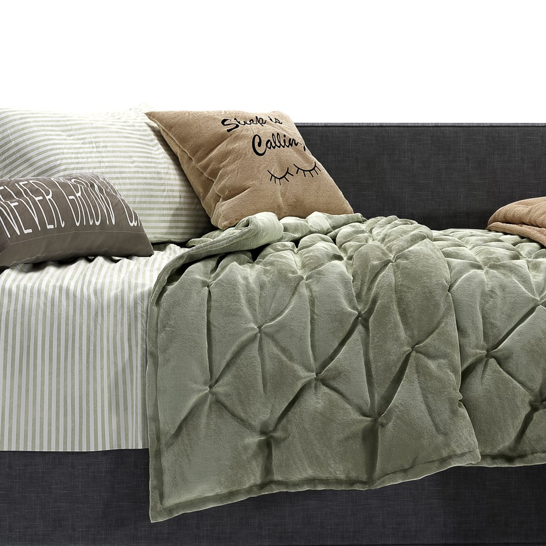 Aphrodite corner bed 3D model - TurboSquid 2137246