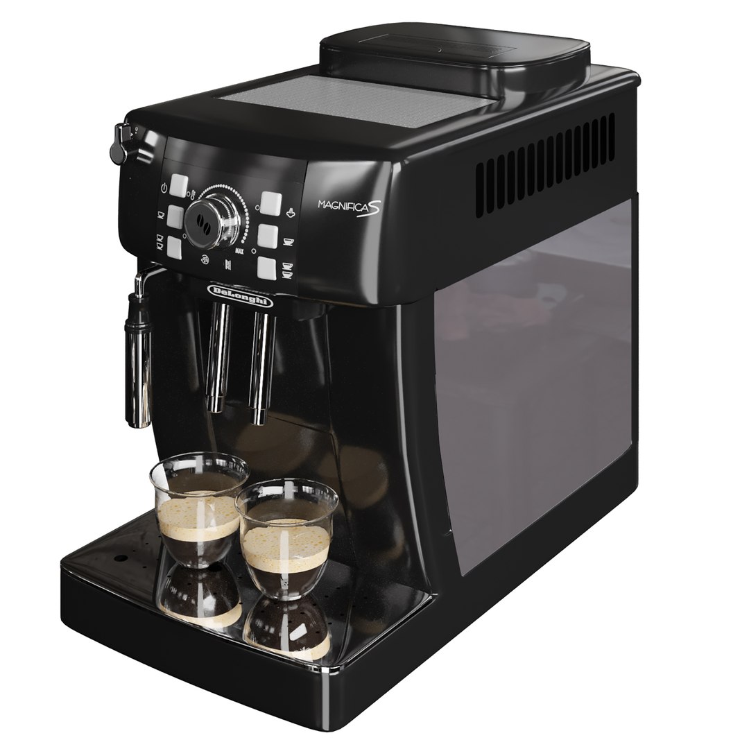 Delonghi-espresso-machine-magnifica2015corona 3D model - TurboSquid 1912670