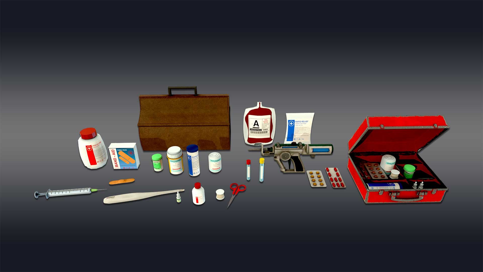 3D model First Aid Medical Survival Kit - TurboSquid 2141081